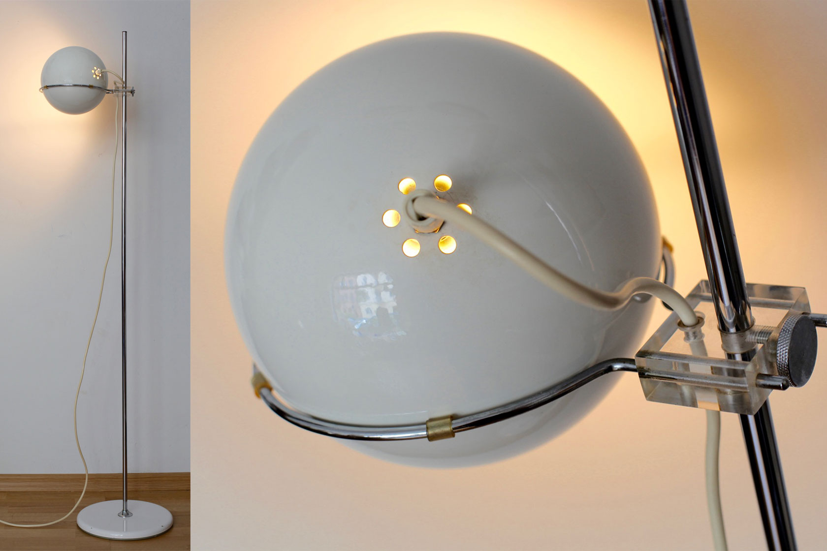60er Jahre Stehlampe