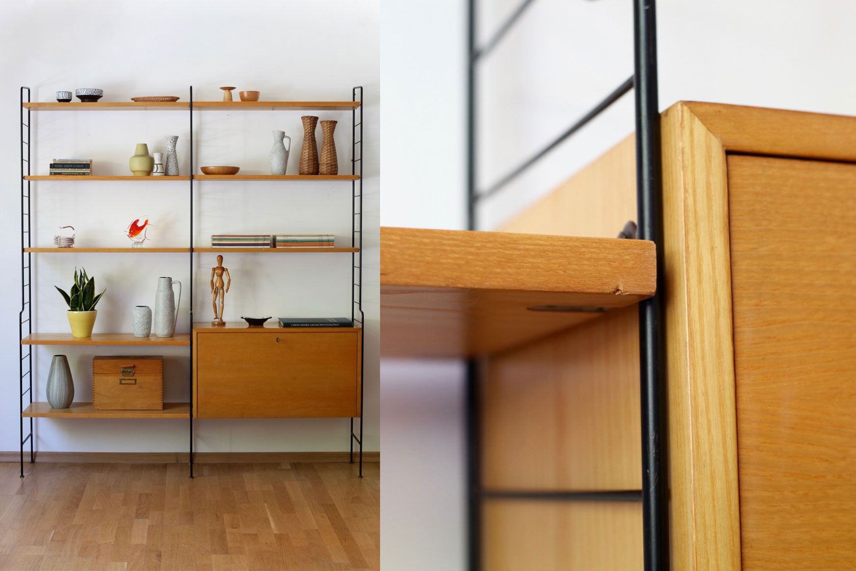 Große String-Standregalkombination - raumwunder - vintage wohnen in ...